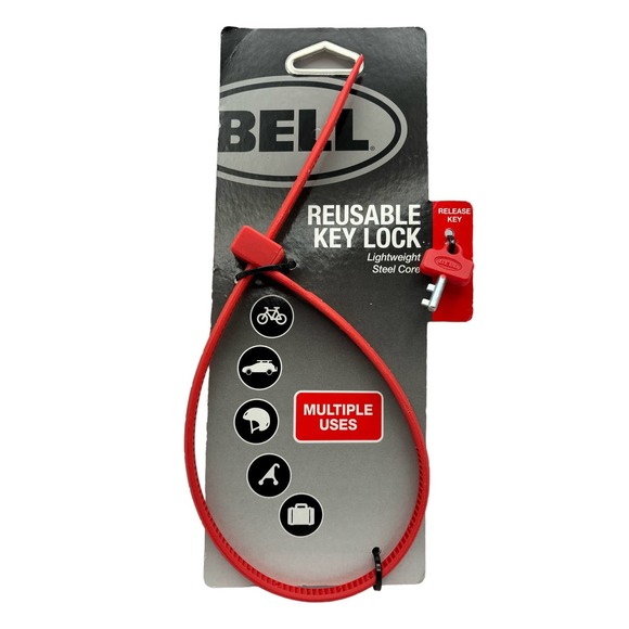 Bell | Other | New Bell Reusable Lightweight Steel Core Zip Tie Key ...